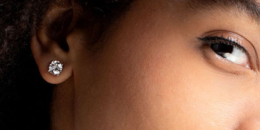 Gold Stud Earrings for Women | Gold & Silver Earrings | Gear Jewellers