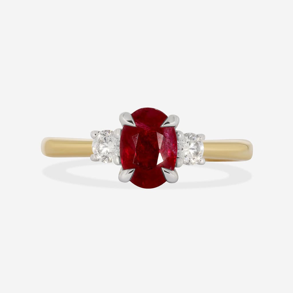 ADELINE | Ruby & Diamond Ring - Gear Jewellers