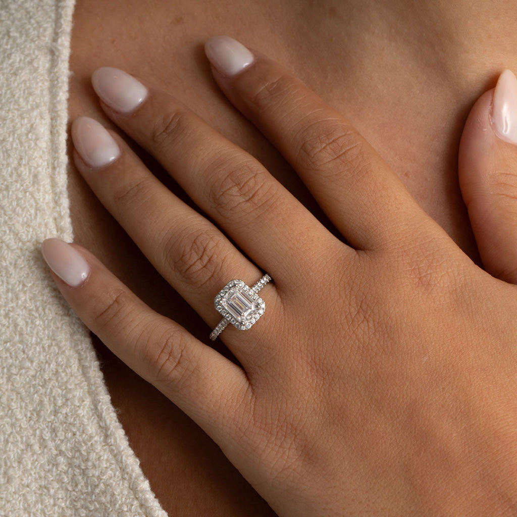 AISHLING 1.60ct | Emerald Cut Lab Grown Diamond – Gear Jewellers