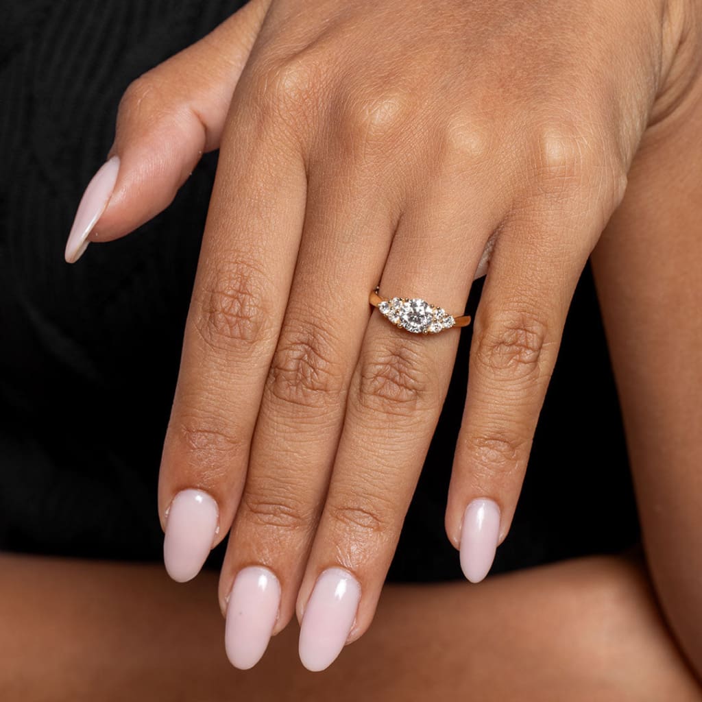 ANGEL 1.30ct | Round 3-Stone Lab Grown Diamond – Gear Jewellers