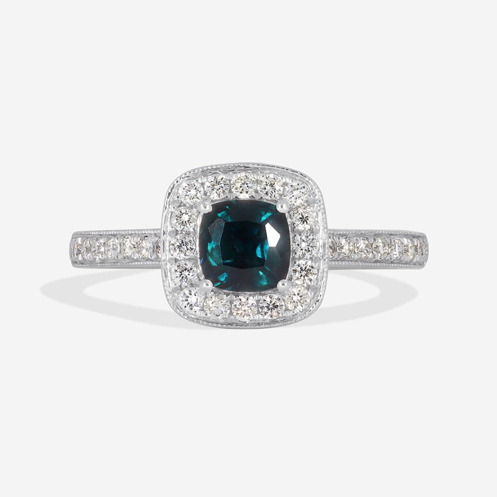 Asha | Sapphire Diamond Ring Gear Jewellers