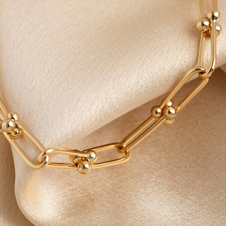 Cherry Link Bracelet | 9ct Gold - Gear Jewellers
