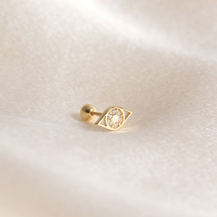 Evil Eye Piercing | 9ct Gold - Gear Jewellers