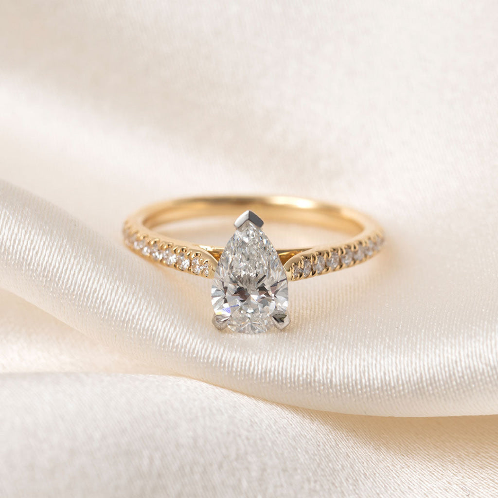 PAIGE 1.20ct | Pear Cut Lab Grown Diamond – Gear Jewellers
