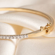 TEXAS | Diamond Bangle in 9ct Gold - Gear – Gear Jewellers